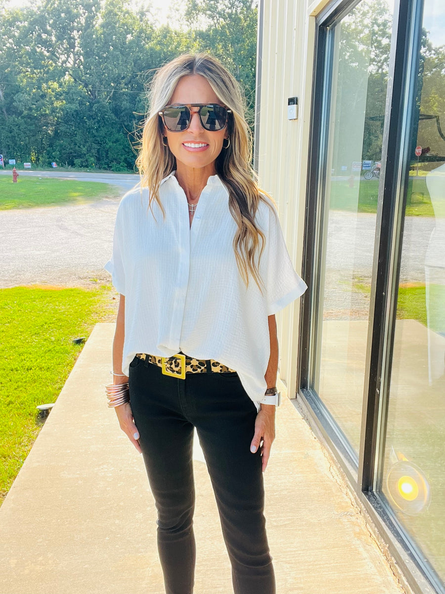 HOT STUFF TOP-WHITE – Uptown Chic Boutique